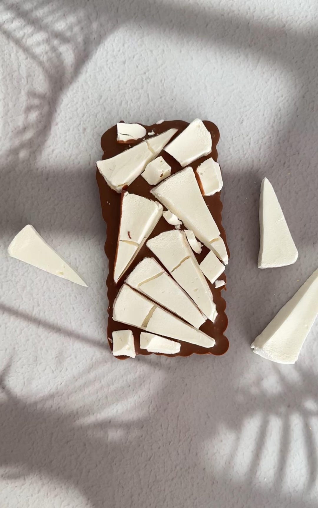 Handmade Chocolate Bar With Freeze-dried Vanilla Ice Cream | Luxury ...