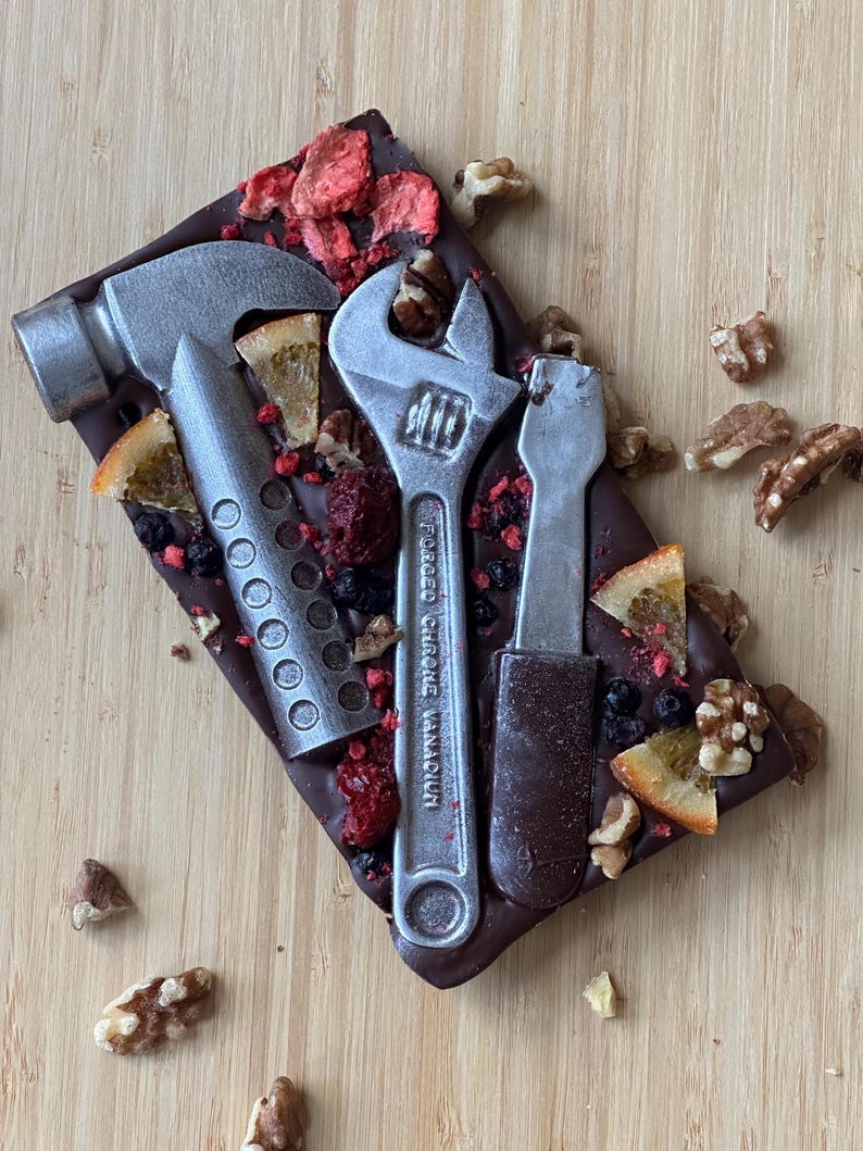 Handmade Belgian Chocolate Tool Bar | Father’s Day Gift | Chocolate for ...