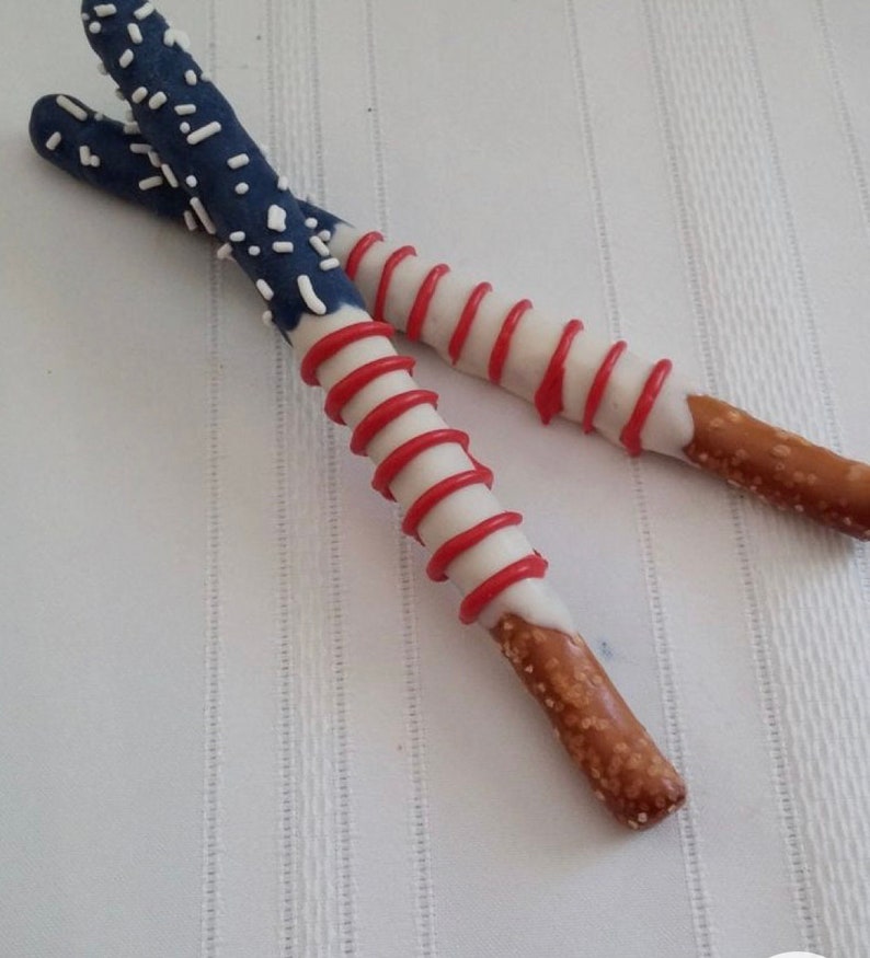 Custom Chocolate Covered Wrapped Pretzels - Etsy