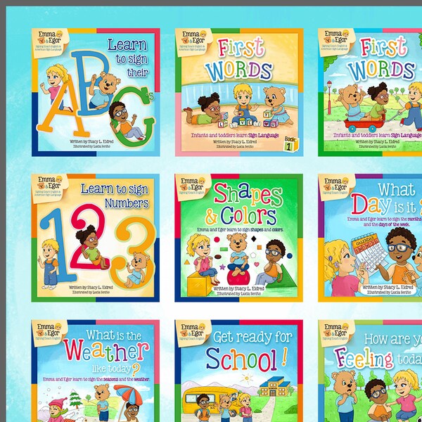 Colors in Sign Language - Etsy