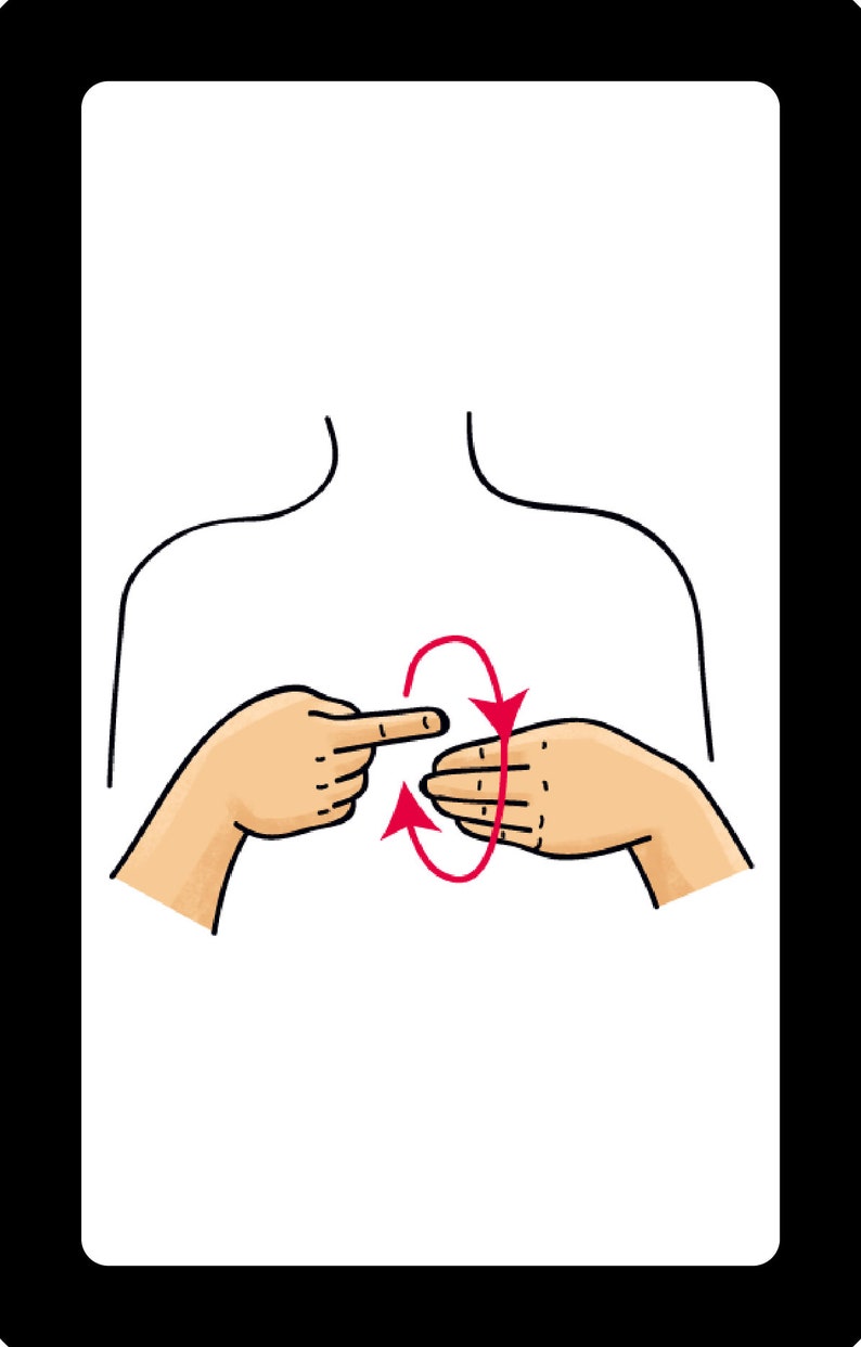 46 Flashcards-sign Language Pronouns who, What, Where, When, Do, And ...