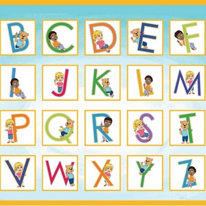 ABC Sign Language Book Learn Sign With Emma and Egor - Etsy