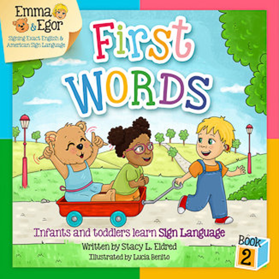 Learn Sign Language Shapes and Colors Book Children's Sign Language - Etsy