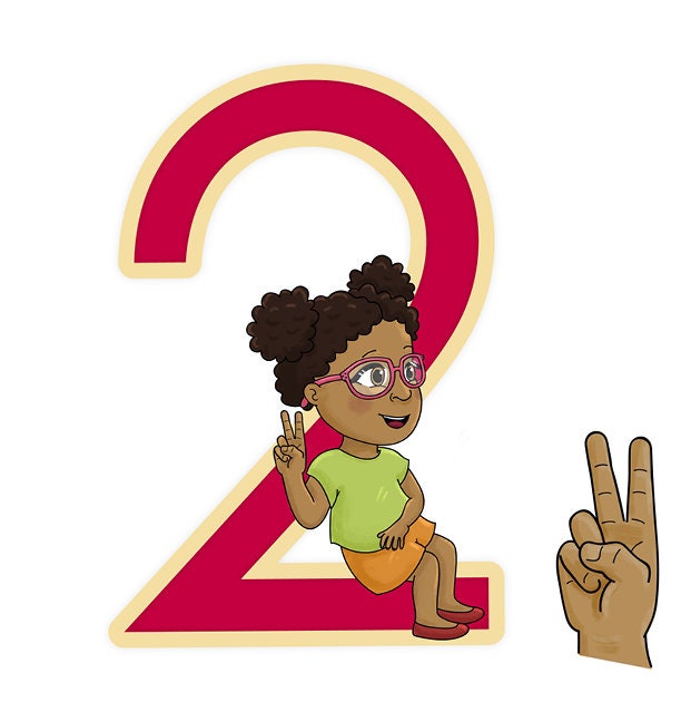 Ebook 123's Sign Language With Emma and Egor. Learn Your Numbers From 0 ...