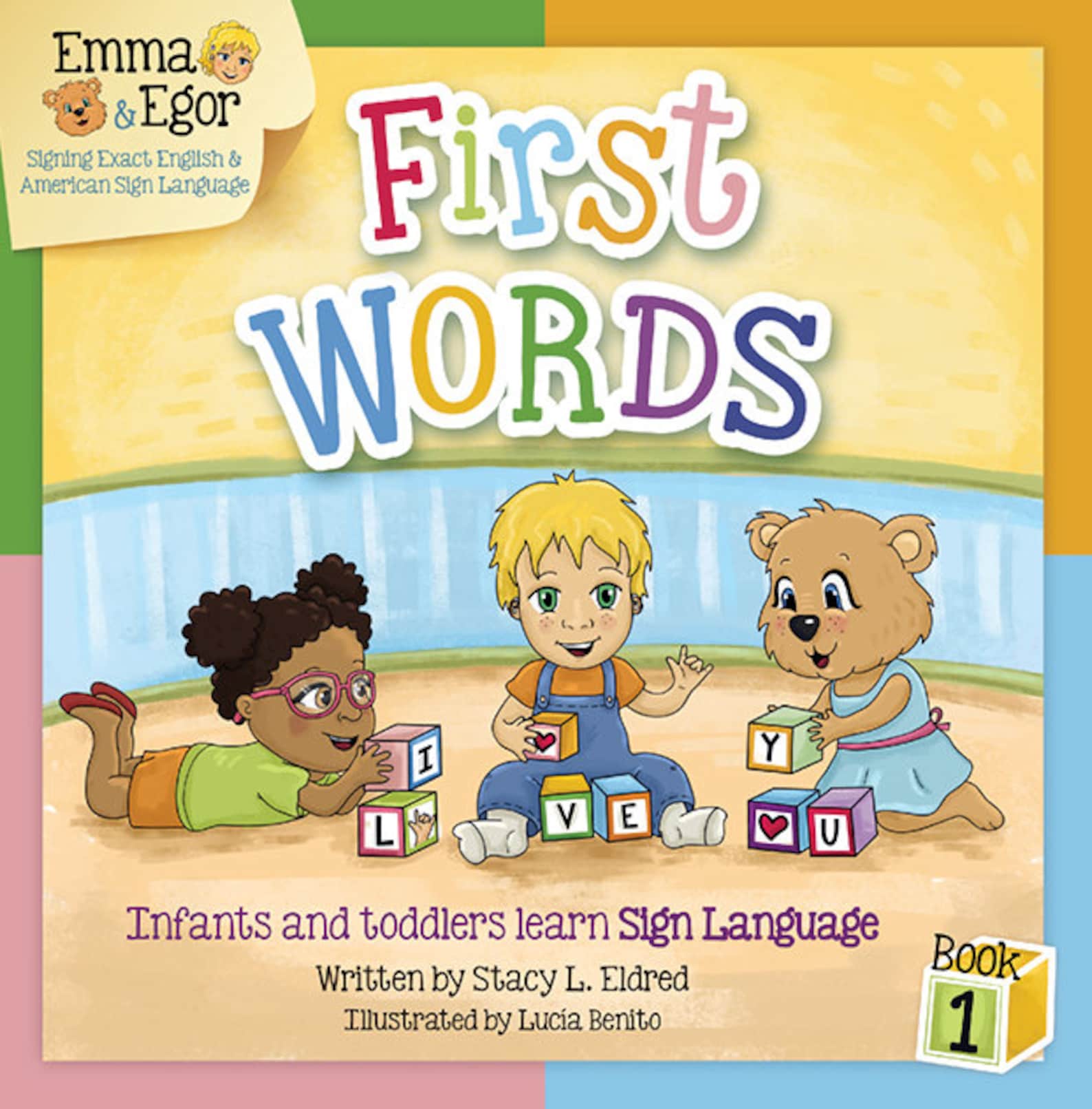 ABC Sign Language Book Learn Sign With Emma and Egor - Etsy