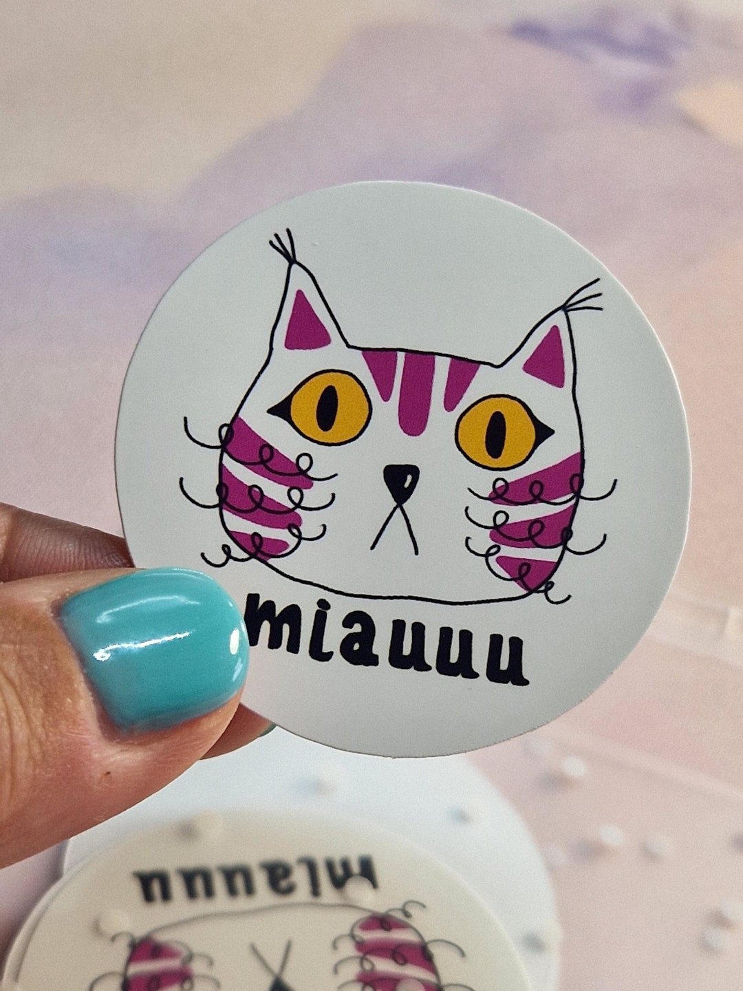 Staring Cat - Stickers - Bullet Journal Sticker - Scrapbook Stickers ...