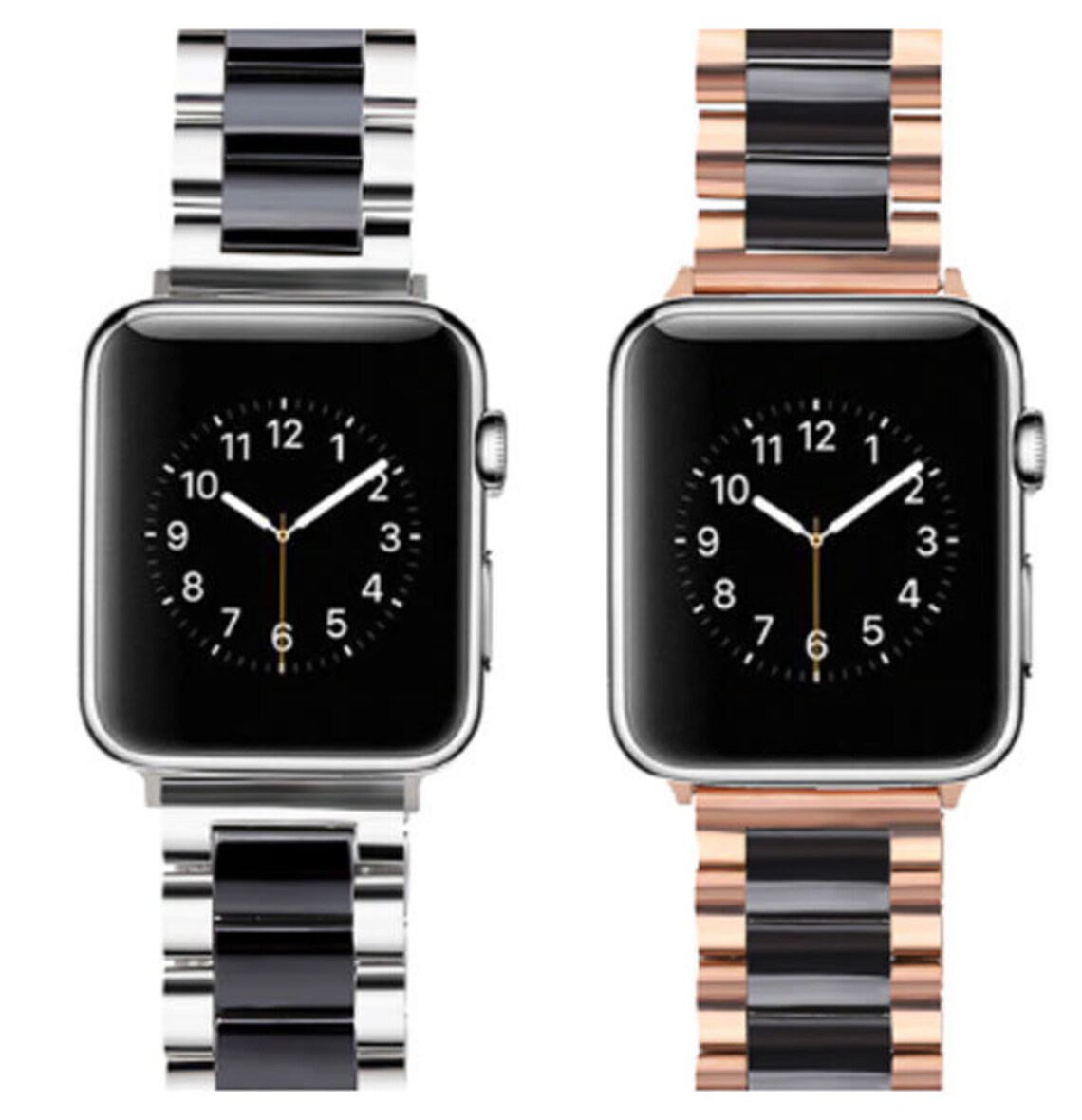 Ceramic Link Bracelet Strap for Apple Watch Band 6 SE 5 4 3 2 - Etsy