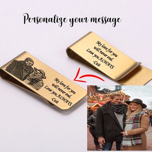 Personalized Money Clip Money Clips for Men Groomsmen - Etsy