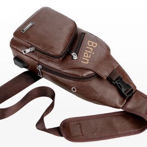 Chest Bag Personalized-cross Chest Sling Bag-waterproof - Etsy