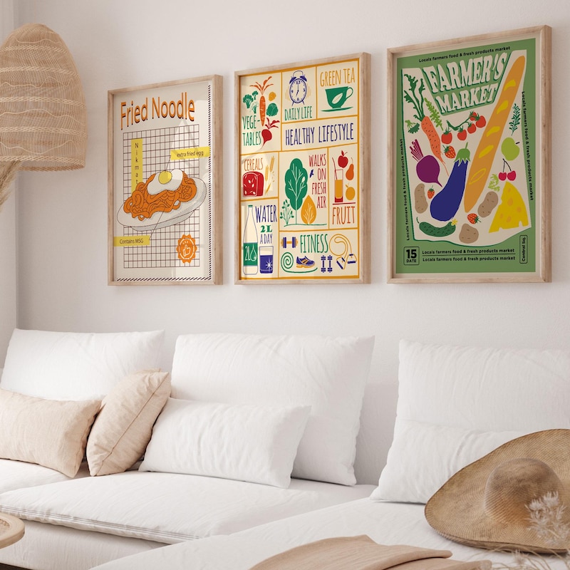 Farmers Market Print - Etsy