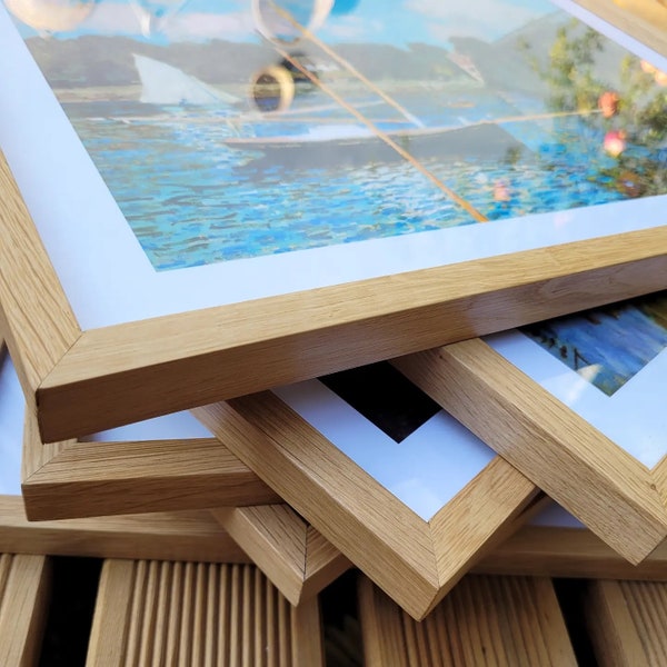 Oak Wood Frame - Etsy