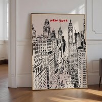 New York Art - Etsy