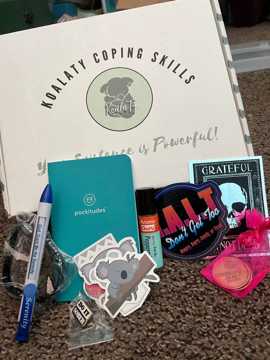 Sobriety Coping Skills Box - Etsy