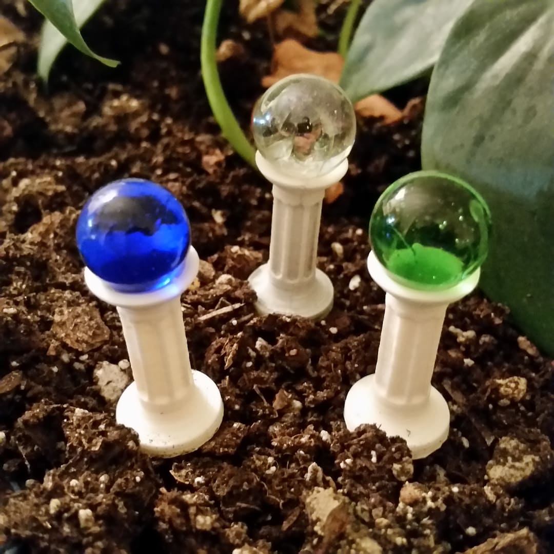 Fairy Garden Gazing Ball Pick - Etsy