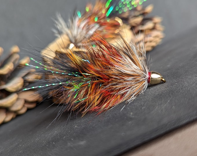 Grey Ghost Tandem Streamer Fishing Fly Hand-tied Flies Trout Flies ...
