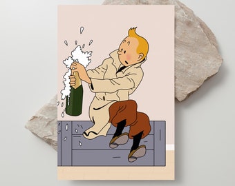 Tintin Birthday - Etsy