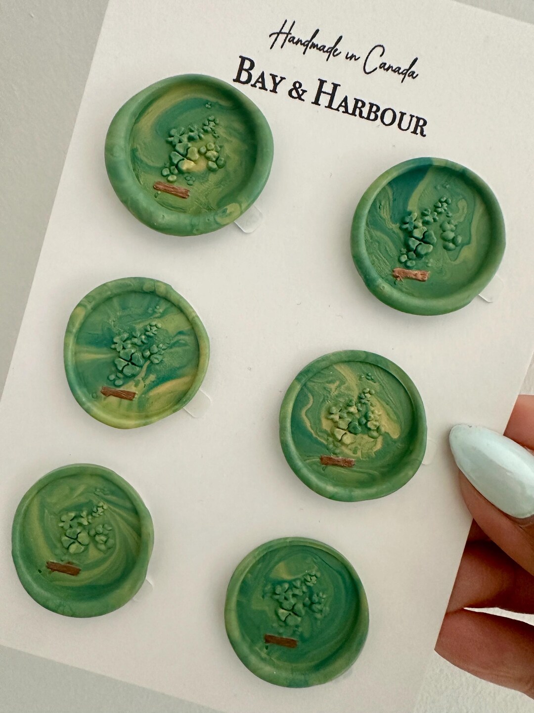 Nature Inspired Leaf Wax Seals: Self-adhesive Stickers for Invitations ...