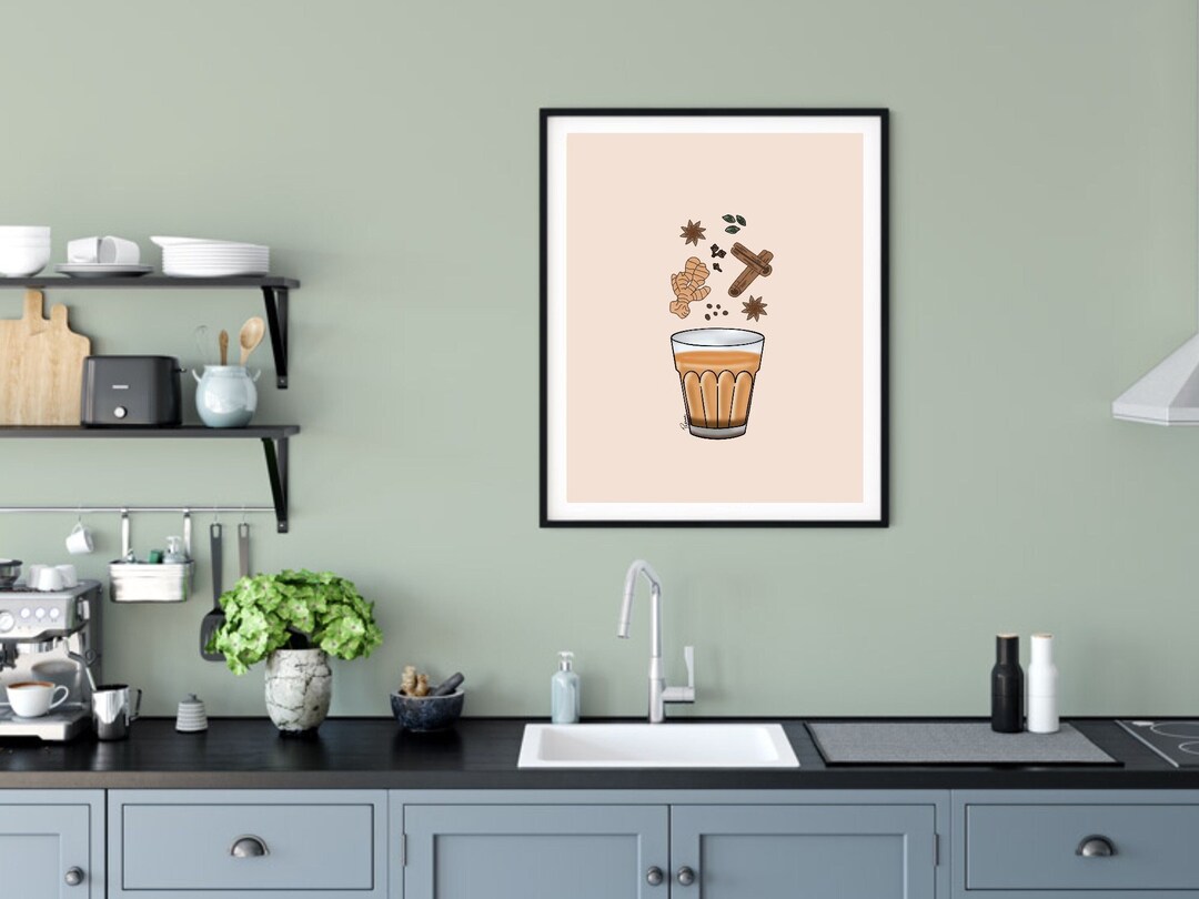 Chai Spice Art Print: Indian Kitchen Decor (digital Download) - Etsy