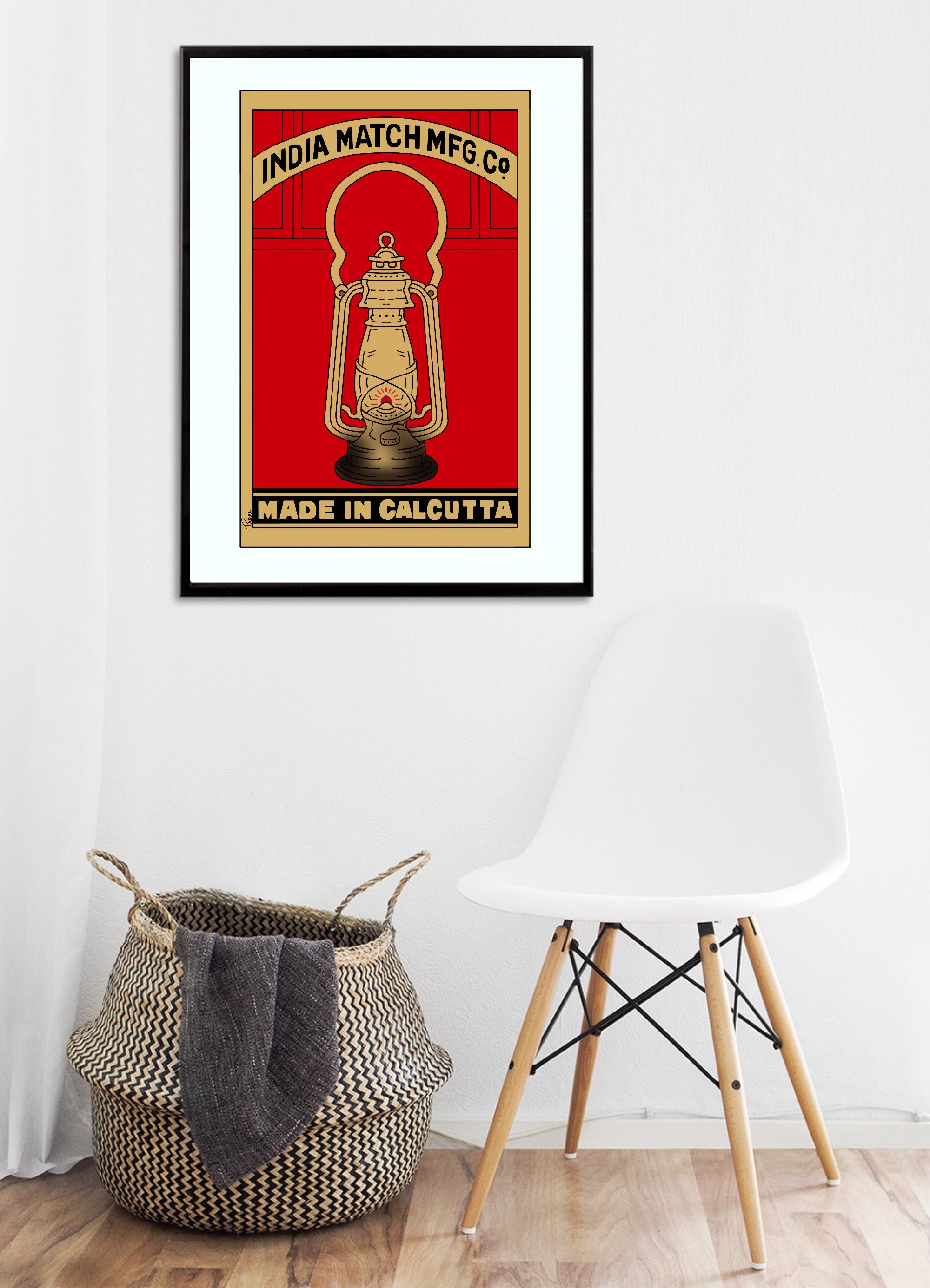 Indian Nostalgia Printable Wall Art Vintage Matchbox Art Desi Nostalgia ...
