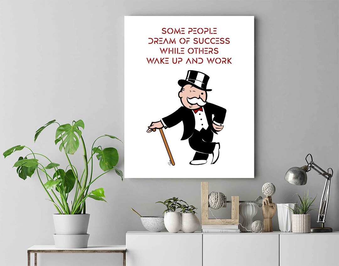Monopoly Game Art Monopoly Art Board Game Art Monopoly Poster ...