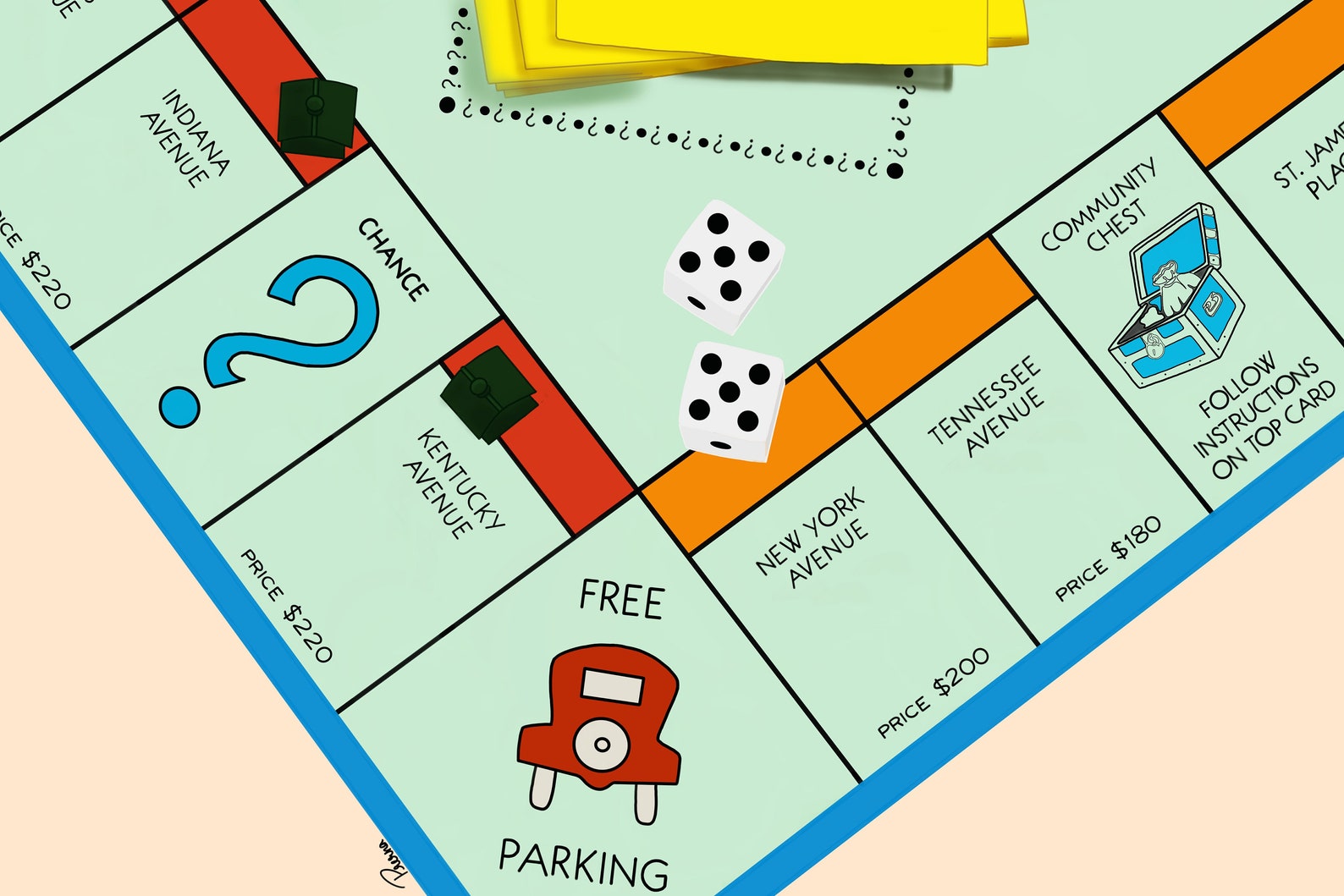 Board Game Printable Wall Art Monopoly Print Monopoly Art Dorm Art Play ...