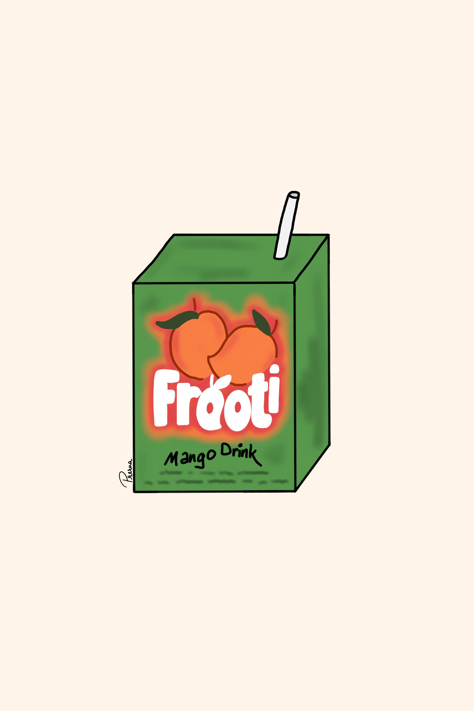 Indian Frooti Drink Modern Printable Wall Art Desi Nostalgia Art Desi ...