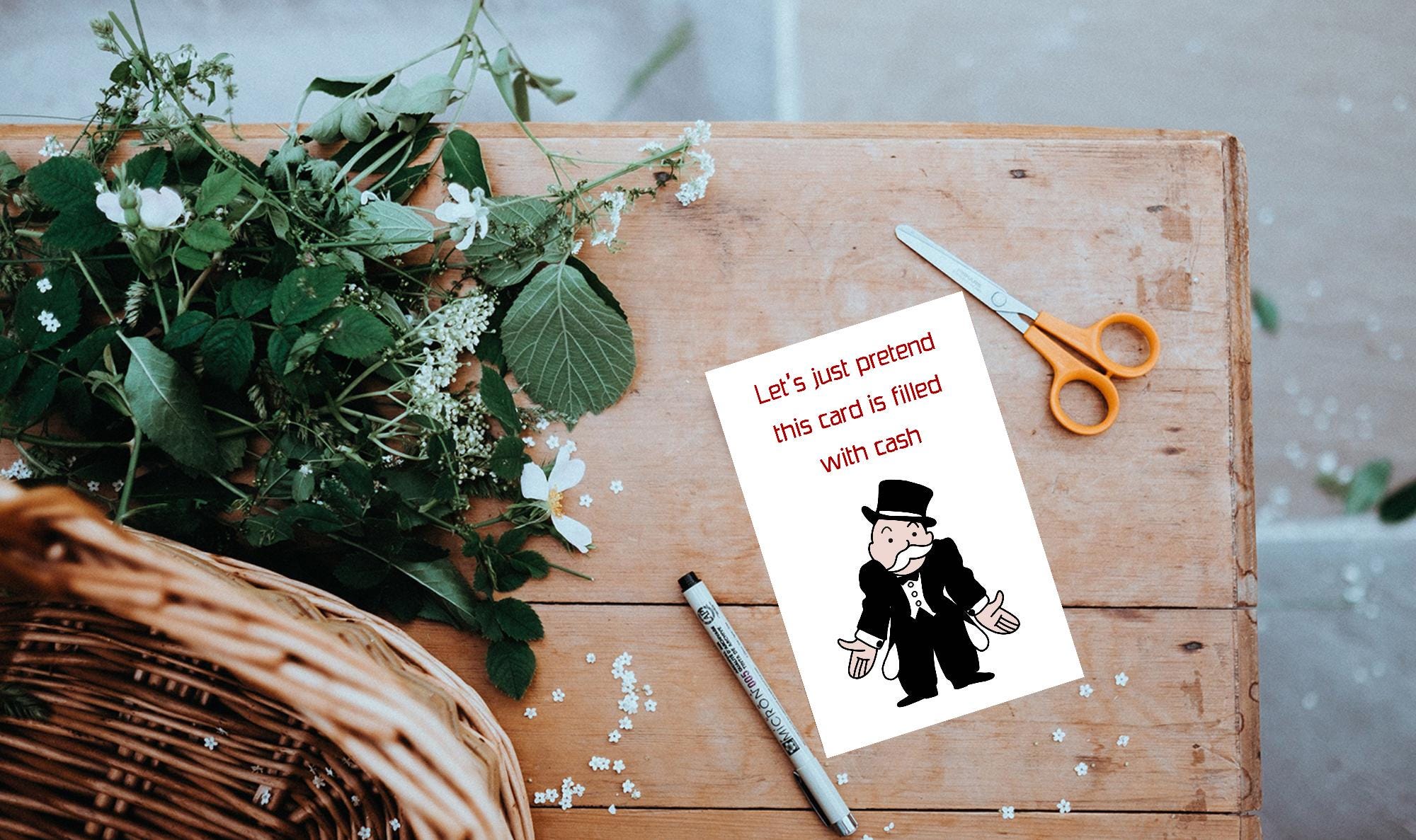 Monopoly Birthday Card: Funny Board Game Greeting Card (digital ...