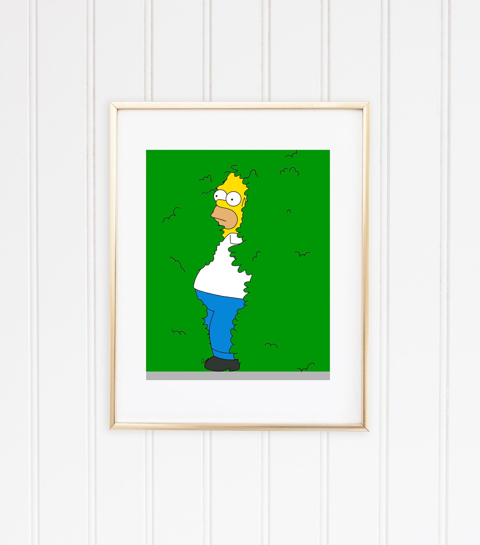 Homer Simpson Printable Wall Art Simpsons Poster Gift Simpsons TV Show ...