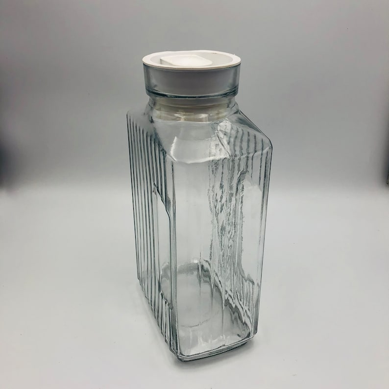 Anchor Hocking Glass Bistro Pitcher With White Stopper Clear 80 Fl Oz 2 ...