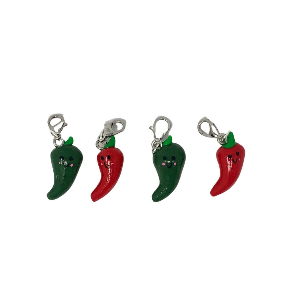 Chili Pepper & Jalapeno Bridle Charms!