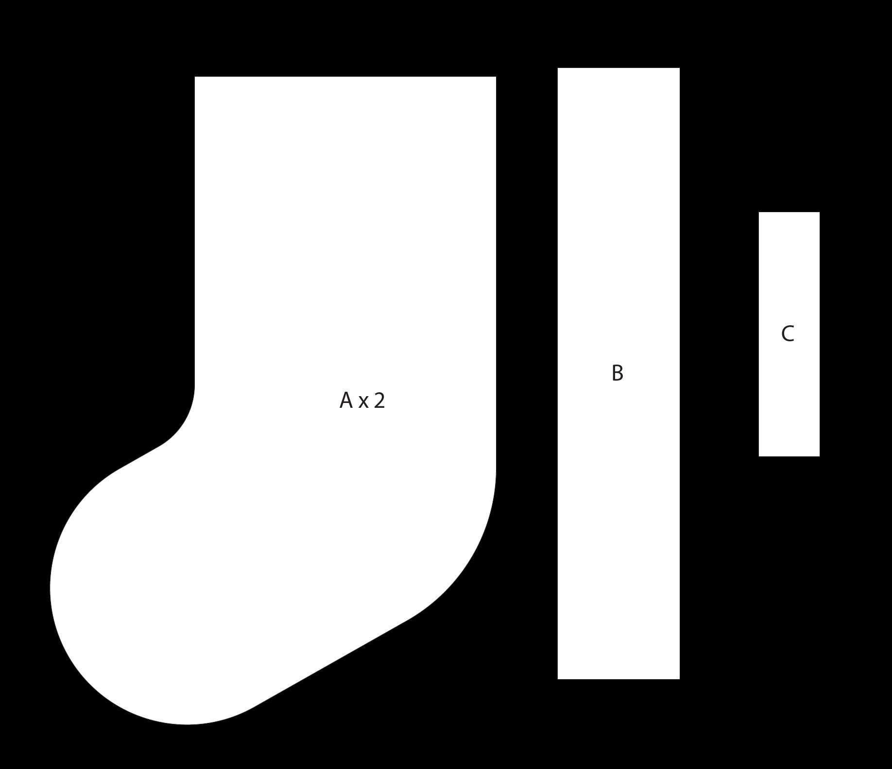 Christmas Stocking Pattern SVG DXF PNG Laser - Etsy