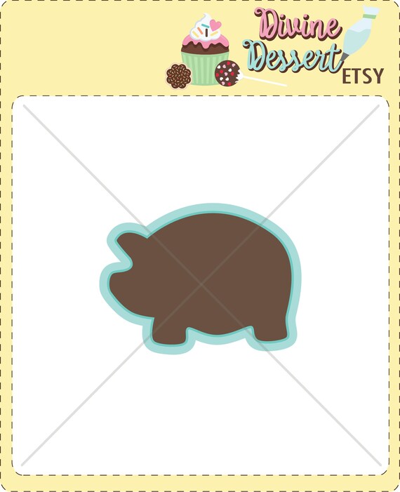 Marranito Mexican Pan Dulce Cookie Cutter | Etsy