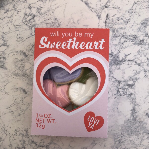 Sweethearts Box - Etsy