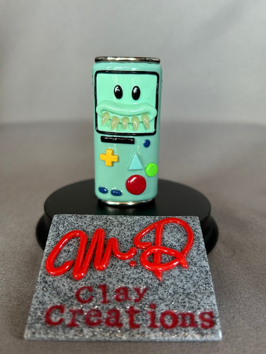 Handmade Polymer Clay Lighter Sleeve/cover W/ Metal Core- Customized ...