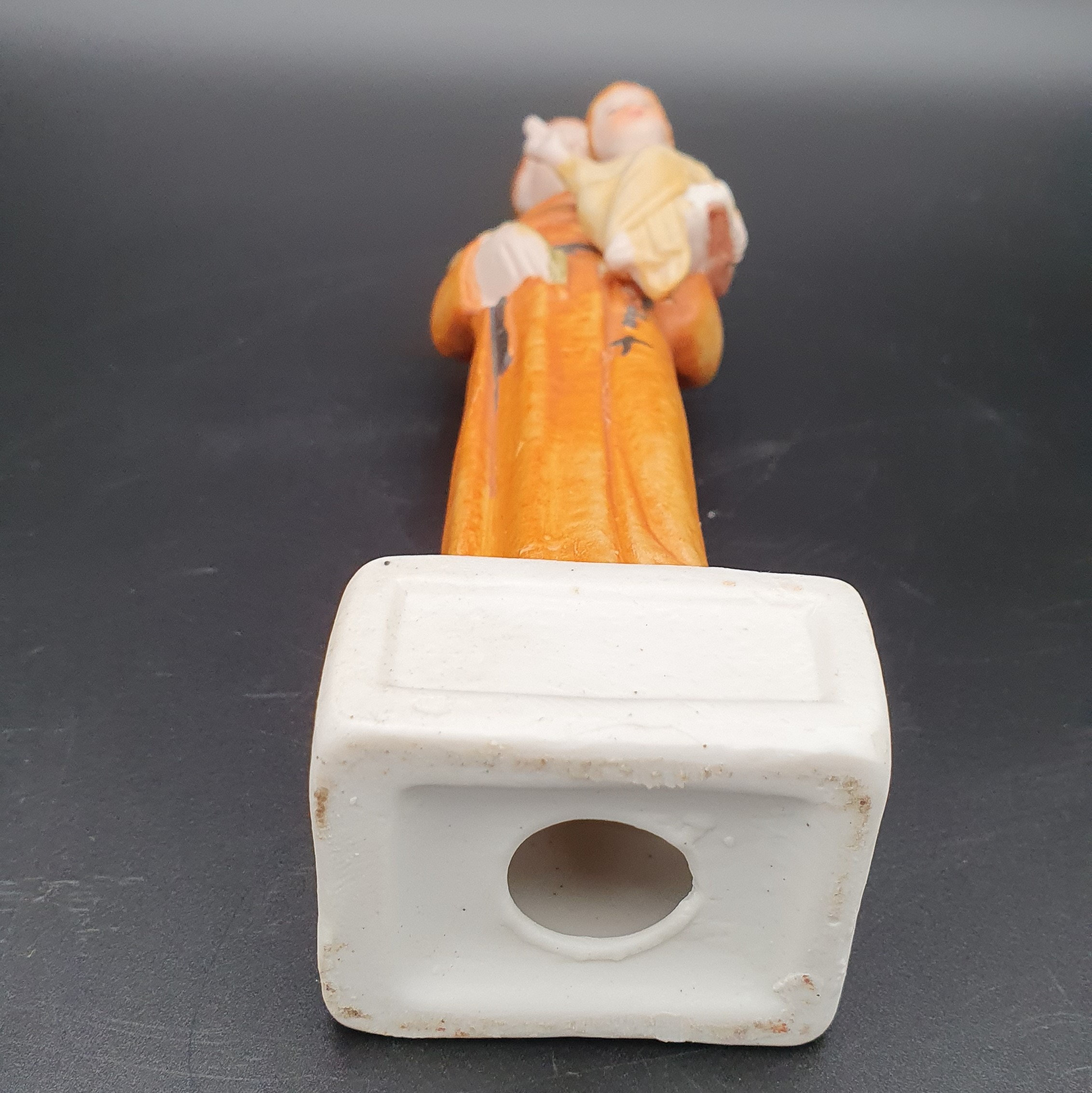 Mini Statue Saint Anthony of Padua Porcelain Biscuit Early XX - Etsy