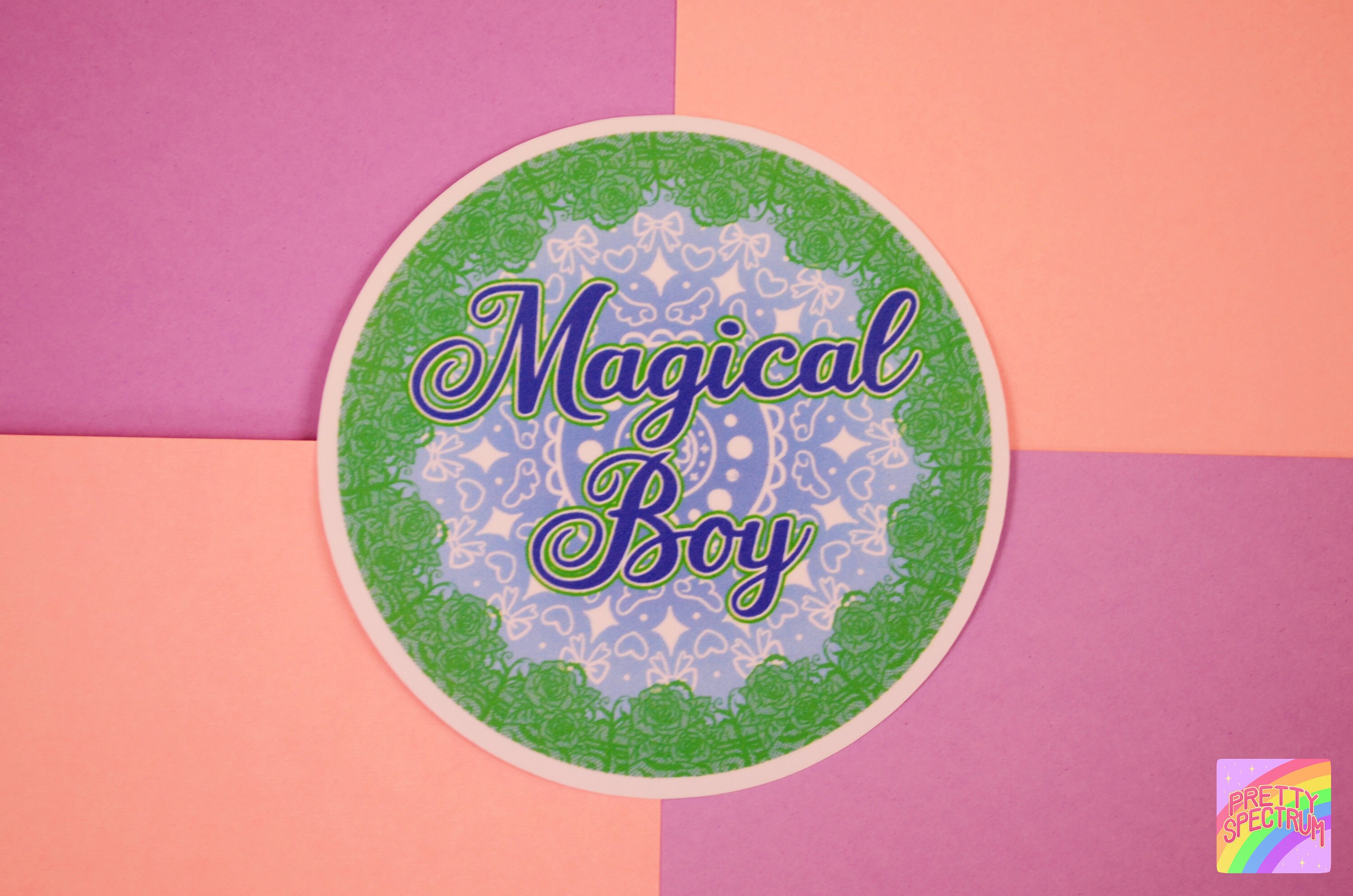 Magical Gender Vinyl Stickers - Etsy