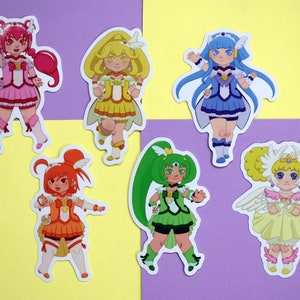Smile Pretty Girls Vinyl Stickers - Etsy