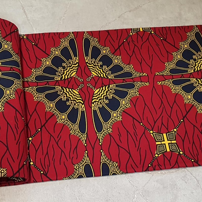 Red Star Fabric - Etsy UK