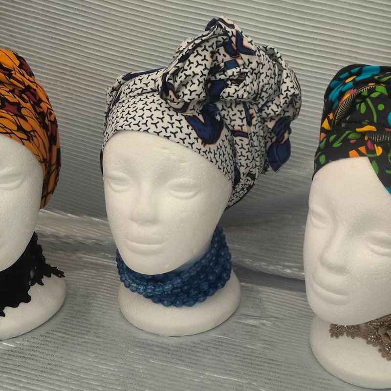 Traditional African Head Scarf - Etsy