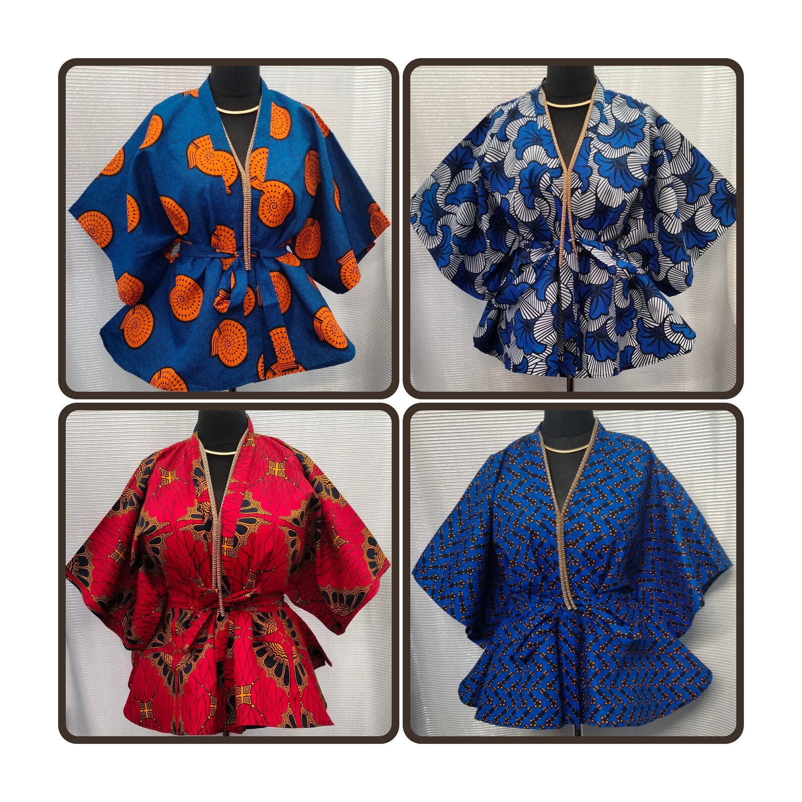 Stylish Handmade Ankara Kimono Jacket/top - Etsy
