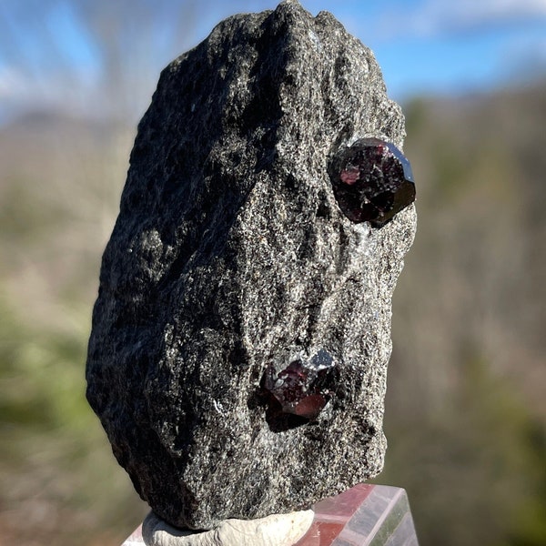 Garnet in Matrix - Etsy