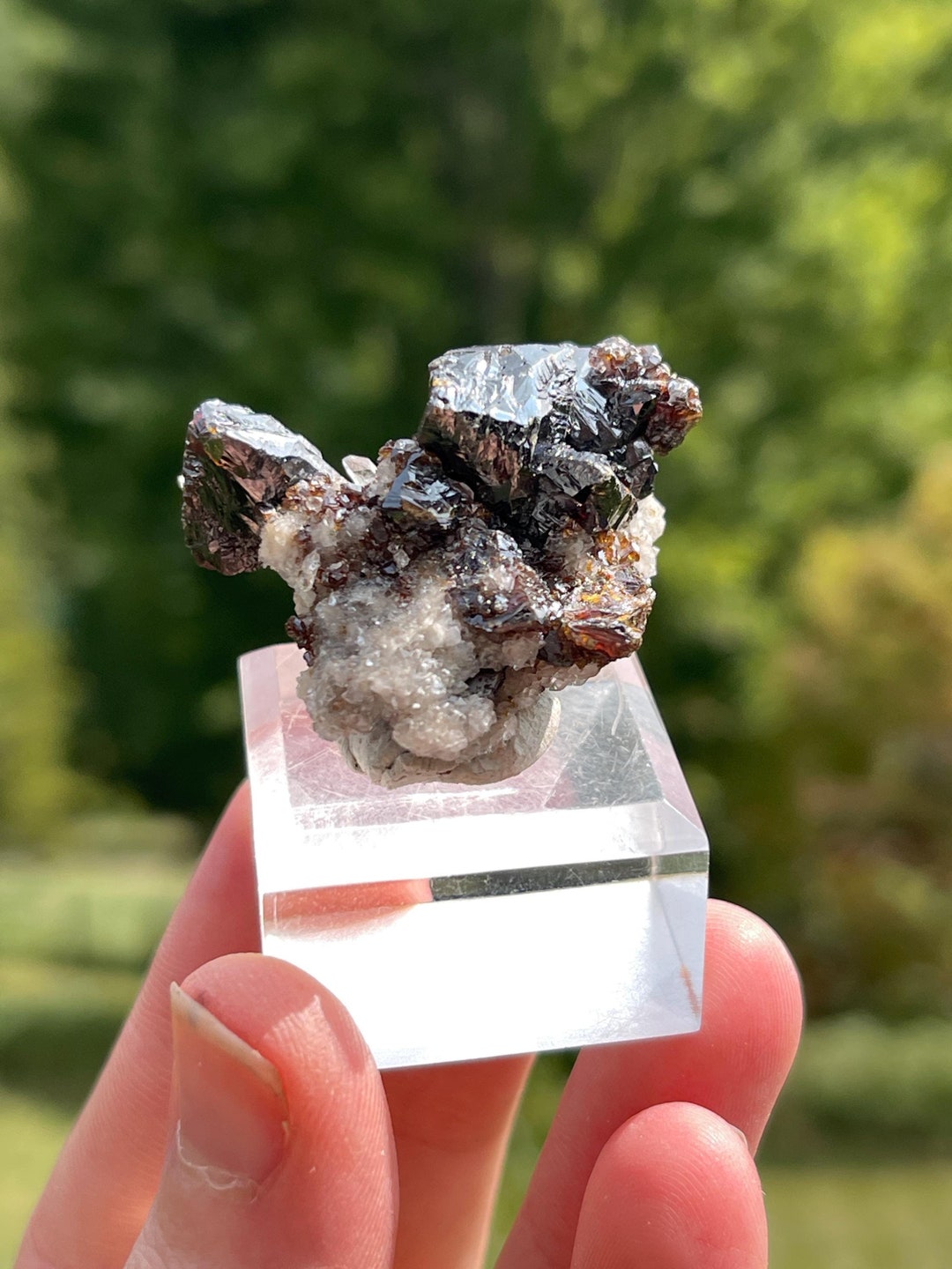 Sphalerite on Matrix From the Elmwood Mine in Carthage, Tennessee - Etsy