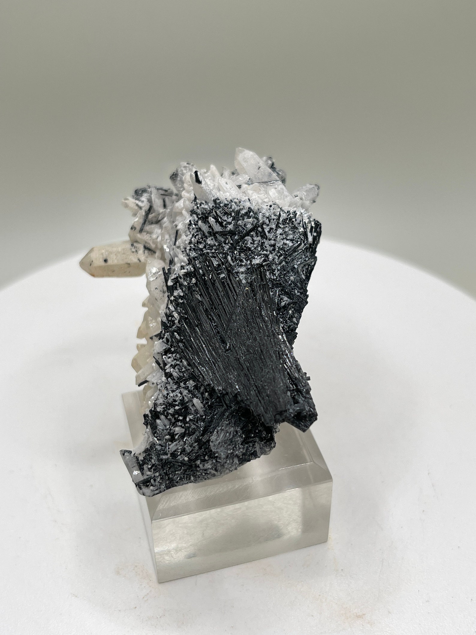 Lattice Quartz With Schorl (black Tourmaline) From Erongo, Namibia - Etsy