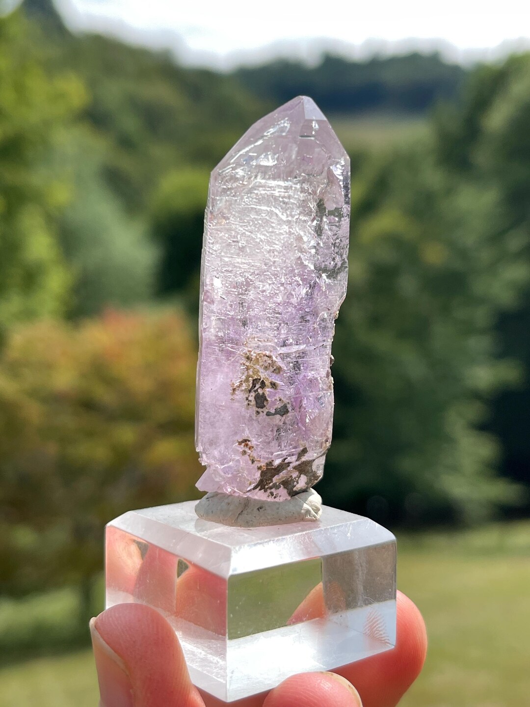 Amethyst Crystal With Mobile Enhydro From Veracruz, Mexico - Etsy