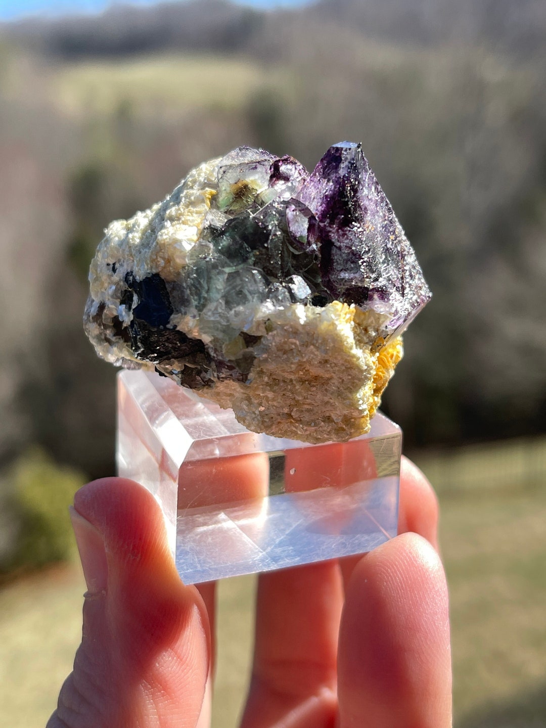Fluorite and Mica From Erongo, Namibia - Etsy