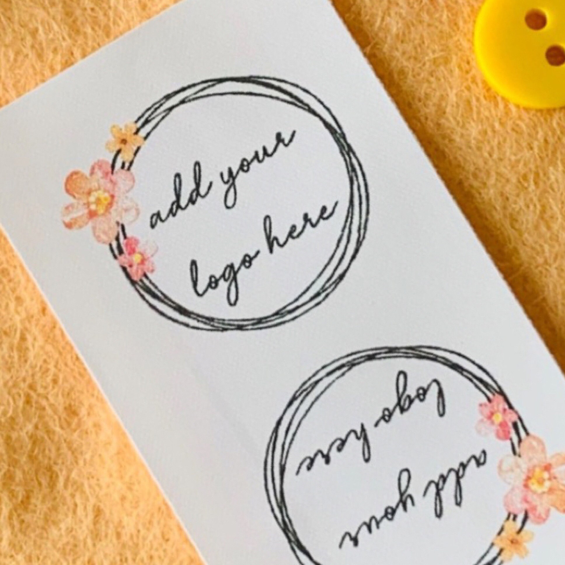 Custom White Fabric Clothing Labels Product Tags Handmade - Etsy