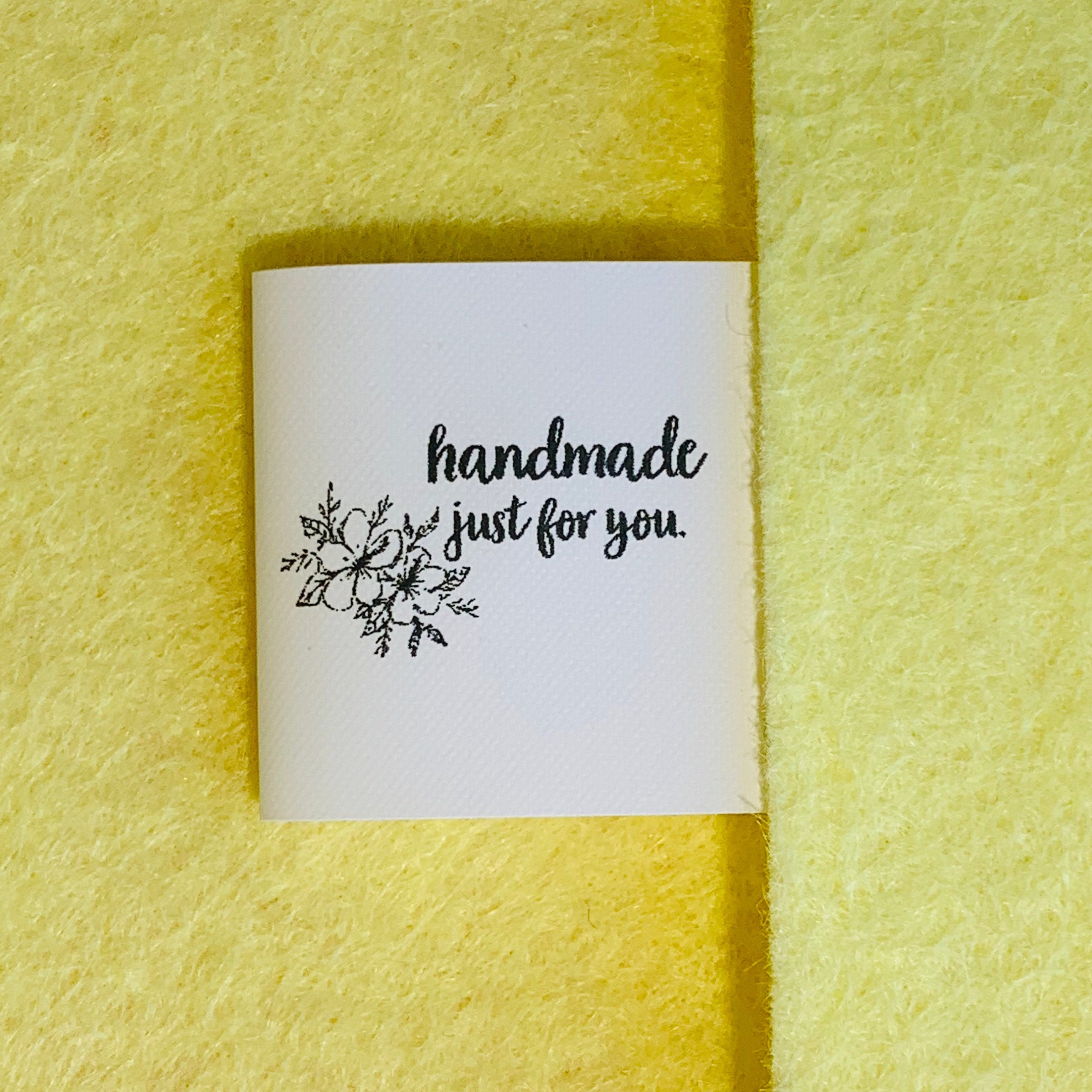 Set of 50 Product Tags for Handmade Items by add Your Name or - Etsy UK