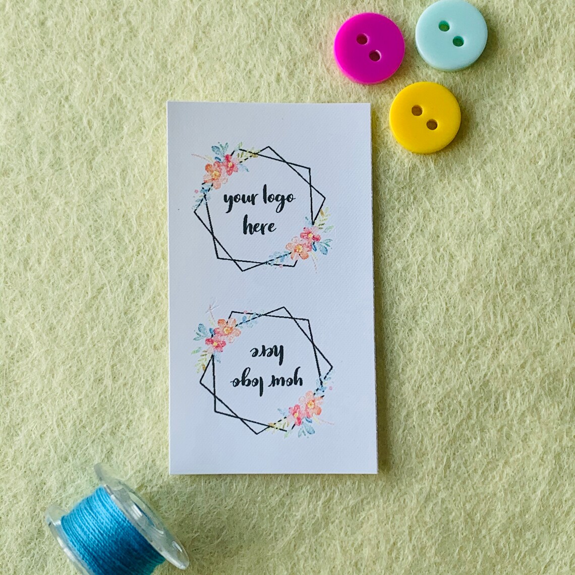 Custom White Fabric Clothing Labels Product Tags Handmade - Etsy