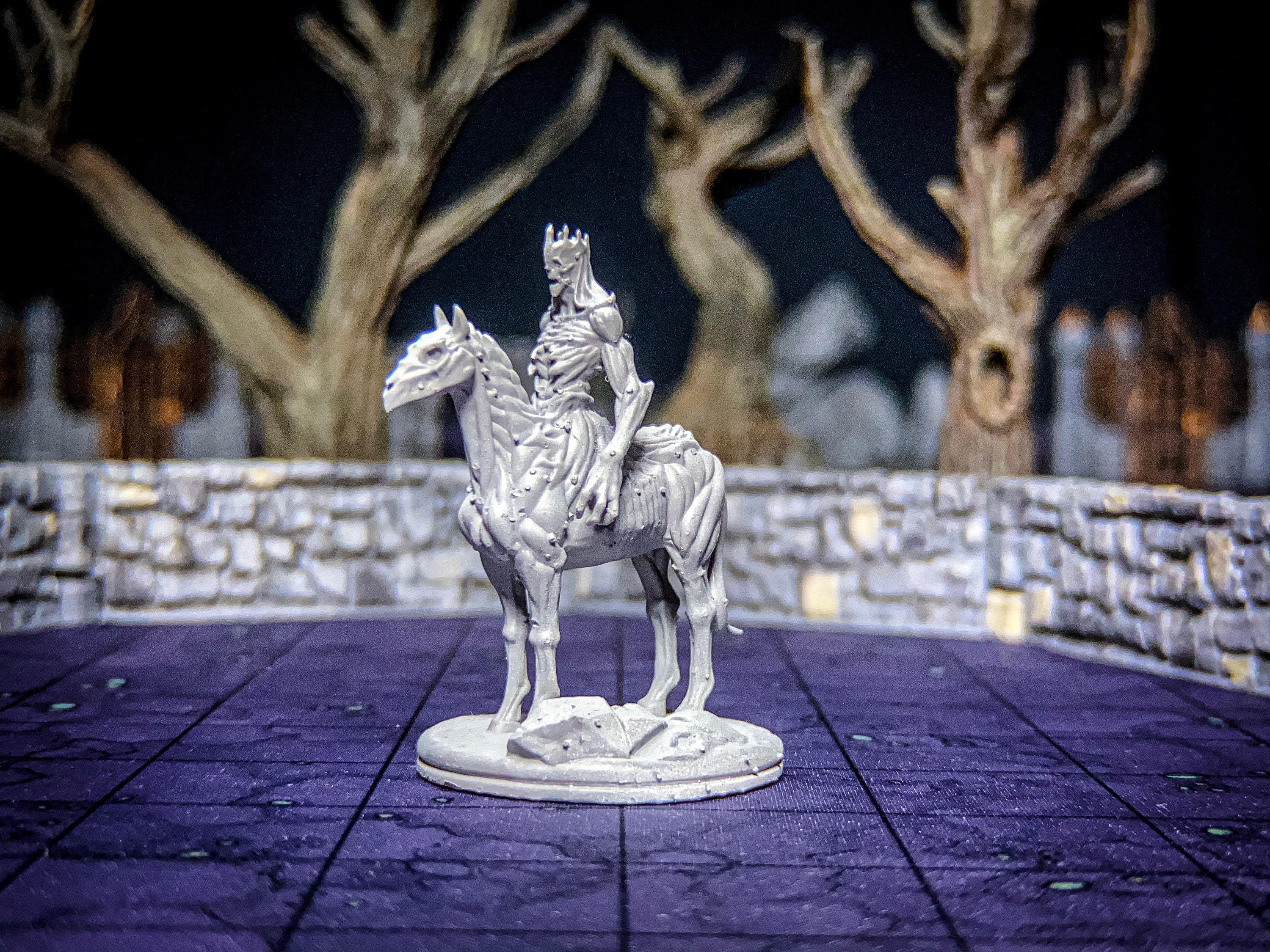 3D Printed Nuckelavee Miniature, Undead Horse Demon, Tabletop RPG - Etsy