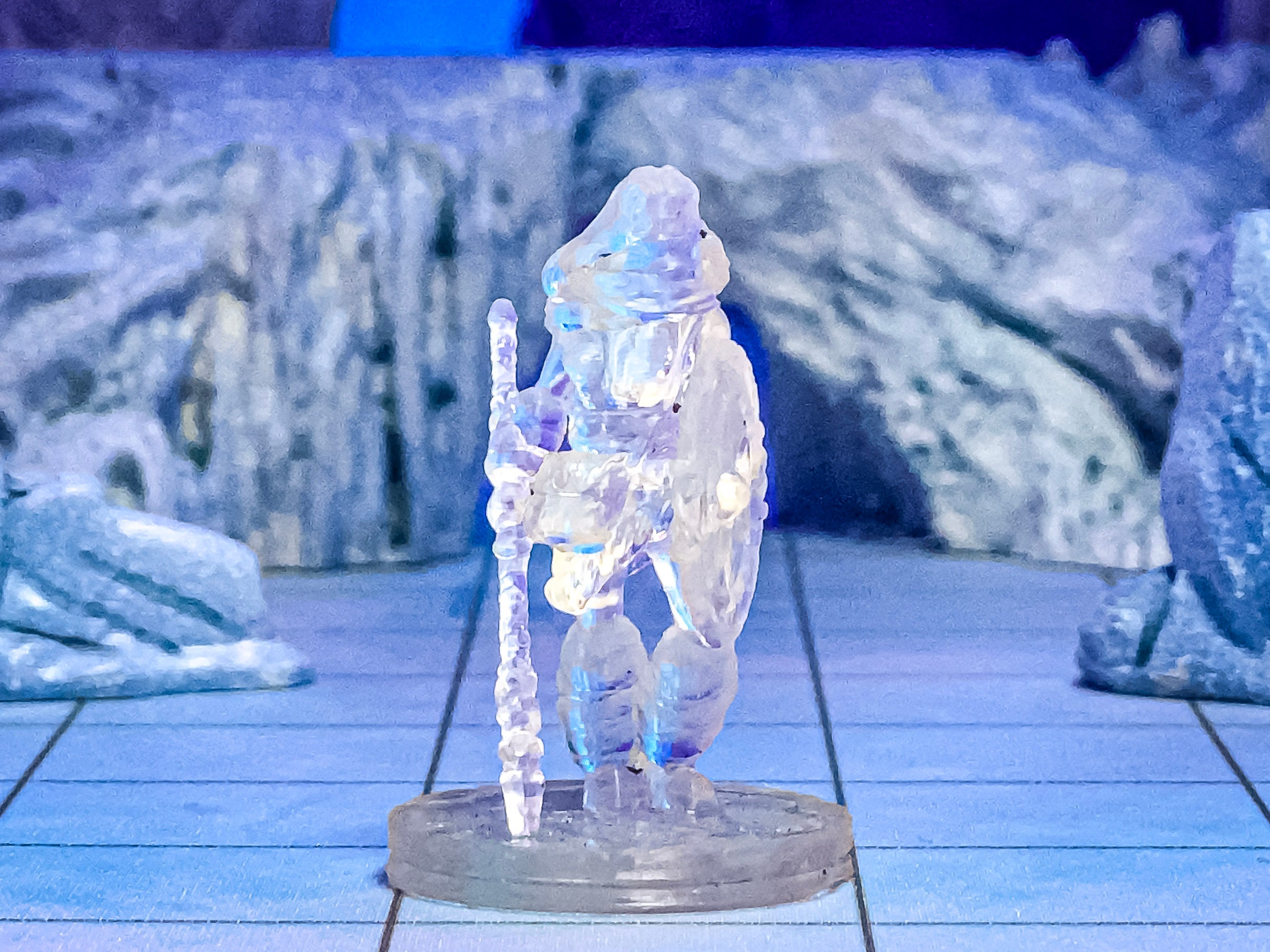 Female Winter Warrior Fighter Ranger Arctic Frozen Tabletop Games RPG ...